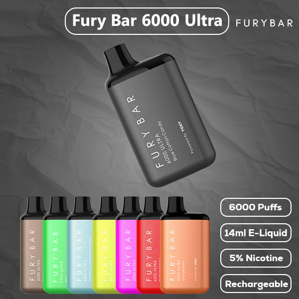 Fury Bar Ultra Flavors – Vaping 24