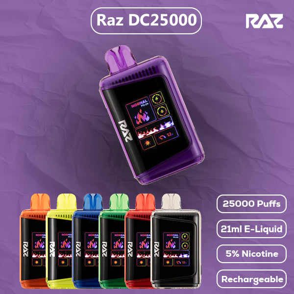 Raz DC25000 Flavors – Vaping 24