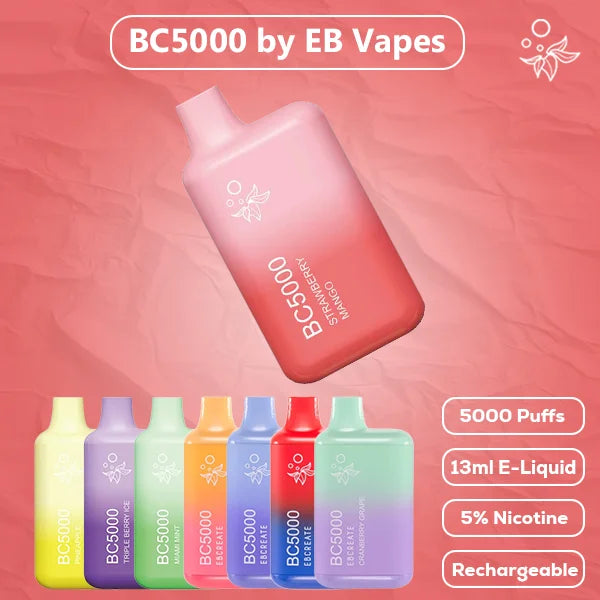 Elf Bar BC5000 Flavors – Vaping 24